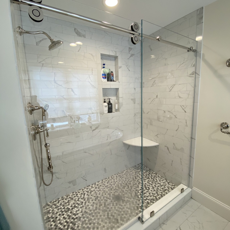 Glass Shower Door Gallery - Franklin Glass Company