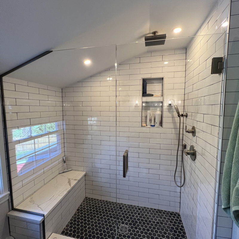 Glass Shower Door Gallery - Franklin Glass Company