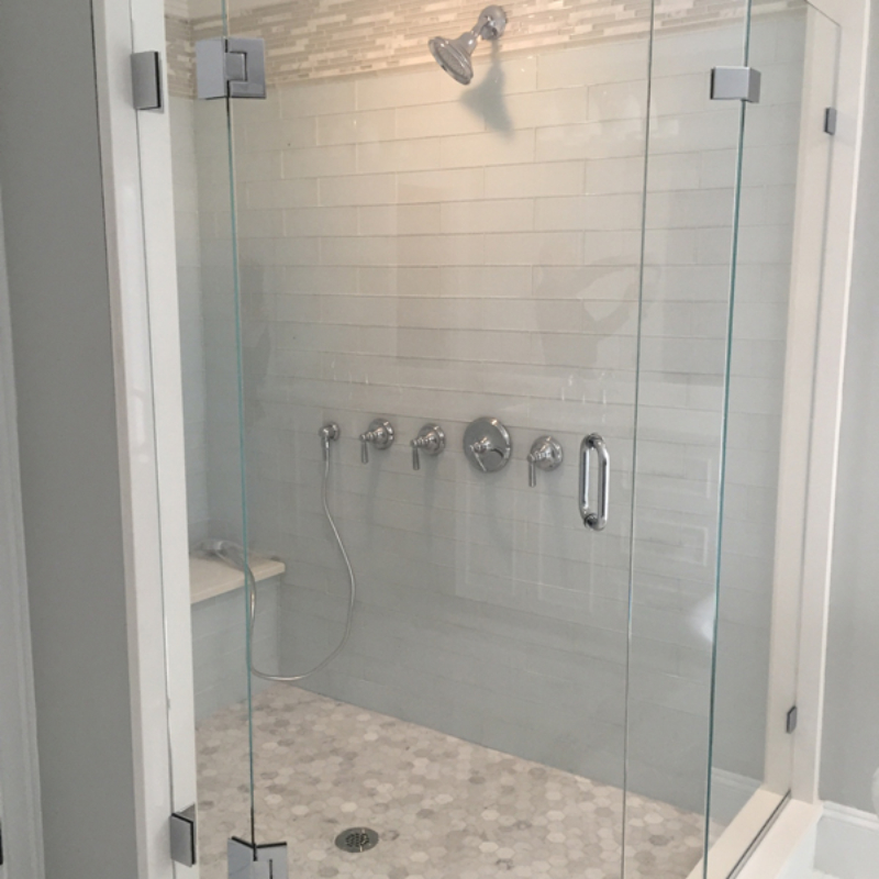 Glass Shower Door Gallery - Franklin Glass Company